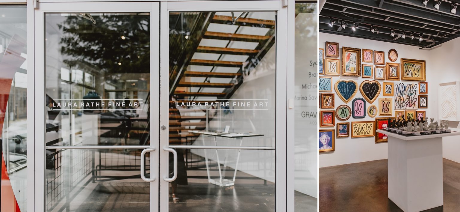 Romantic Dallas Proposal at Laura Rathe Fine Art Gallery ...