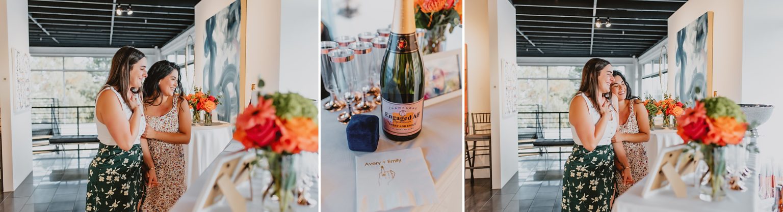 Romantic Dallas Proposal at Laura Rathe Fine Art Gallery ...