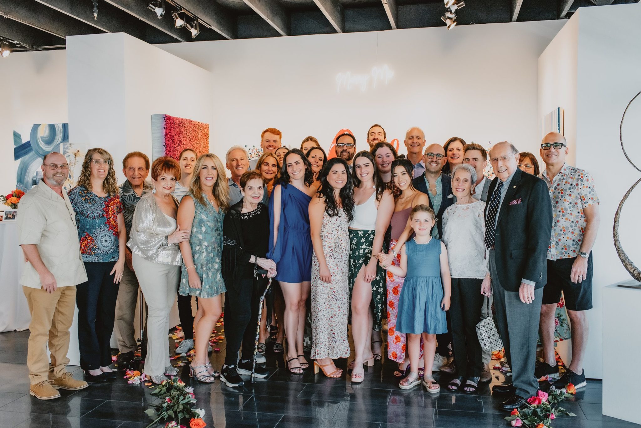 Romantic Dallas Proposal at Laura Rathe Fine Art Gallery ...