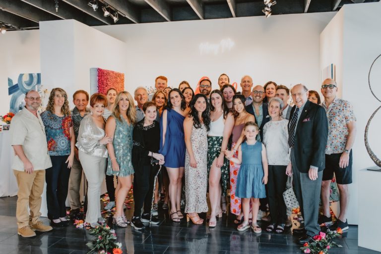 Romantic Dallas Proposal at Laura Rathe Fine Art Gallery ...