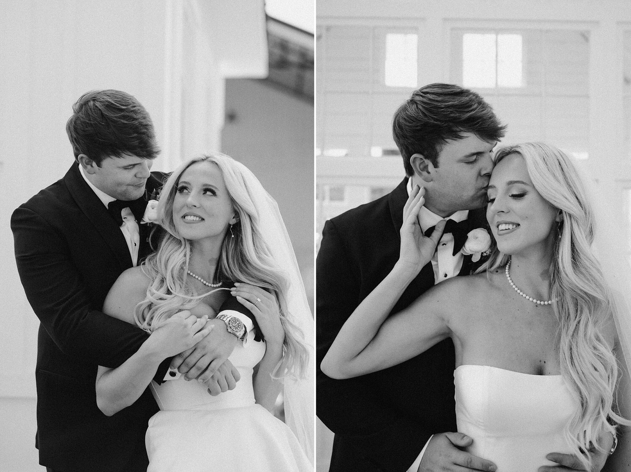 Timeless Symphony of Black and White: An Elegant Modern Wedding at ...