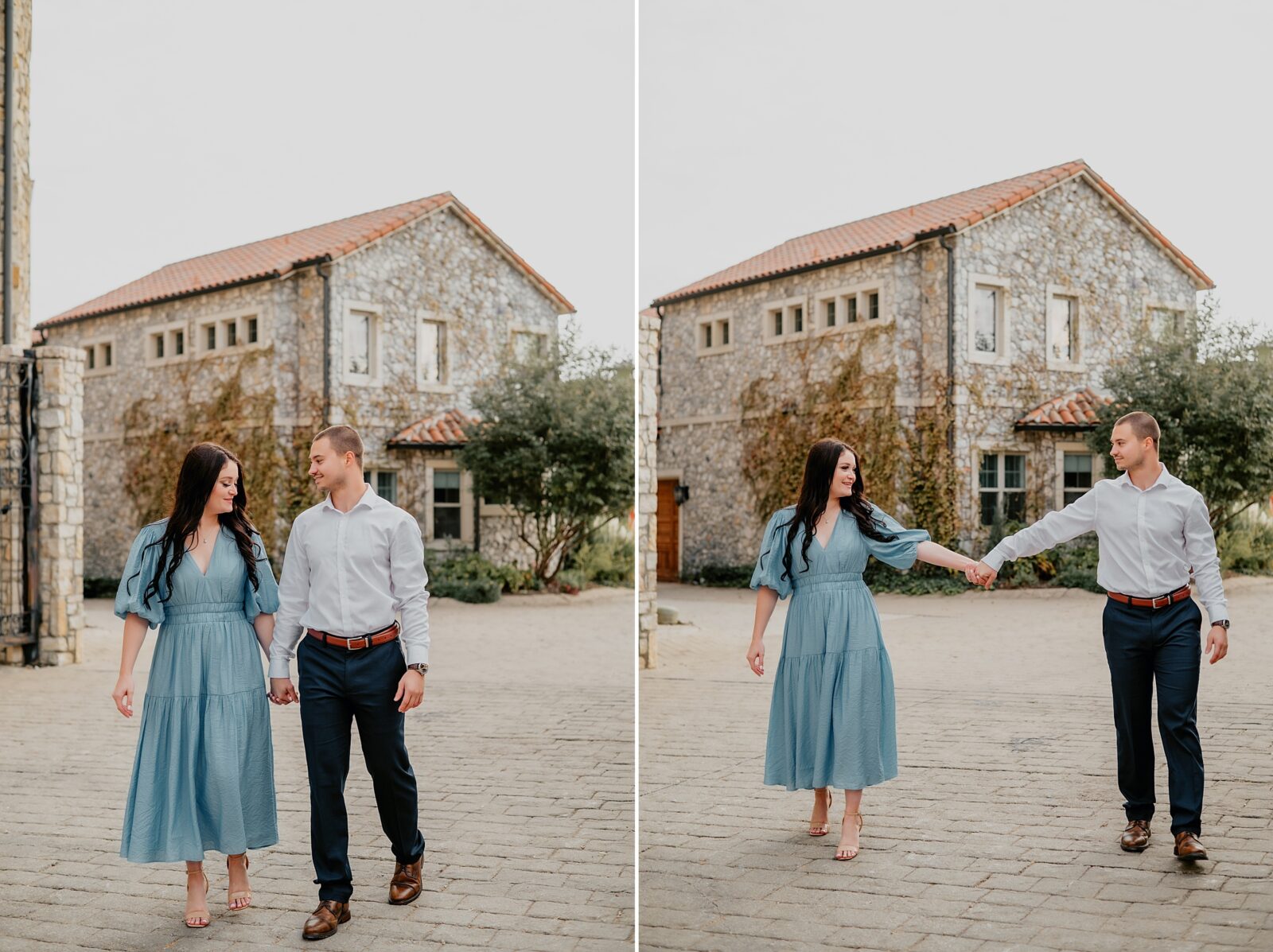 A Taste of Tuscany in Texas: Engagement Session at Adriatica Village ...
