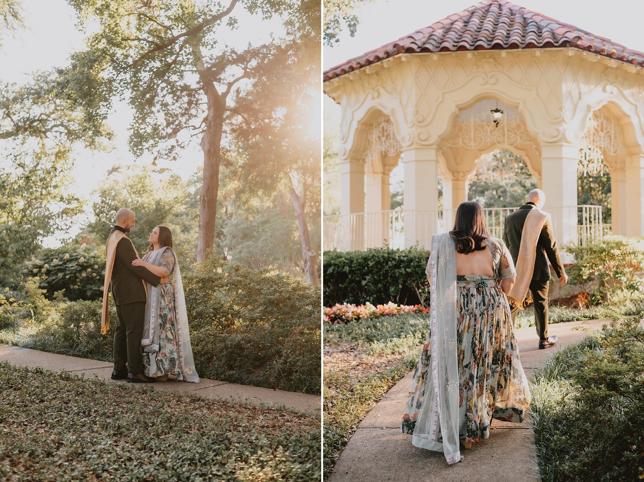 A Romantic Engagement Session at Flippen Park in Highland Park ...