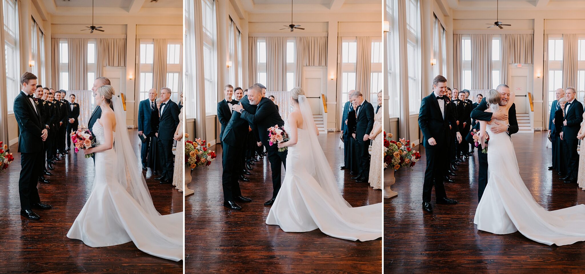 Romantic Winter Wedding at The Room on Main Dallas | Sam + Kara ...